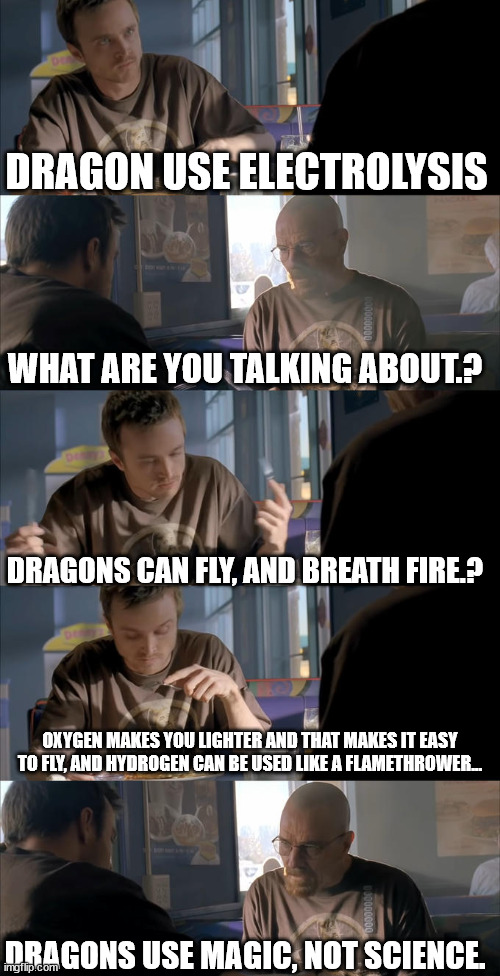Dragons use Science.? - Imgflip