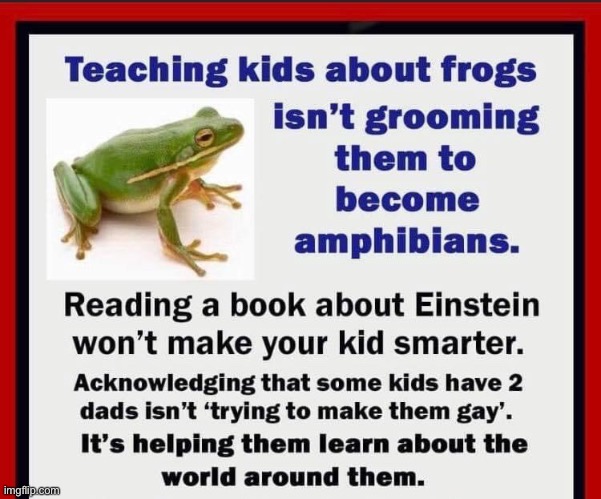 (mod note: stop comparing humans to frogs) - Imgflip