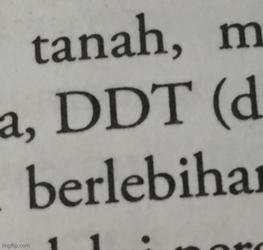 wtf what DDT from Bloons doing in my biology book - Imgflip