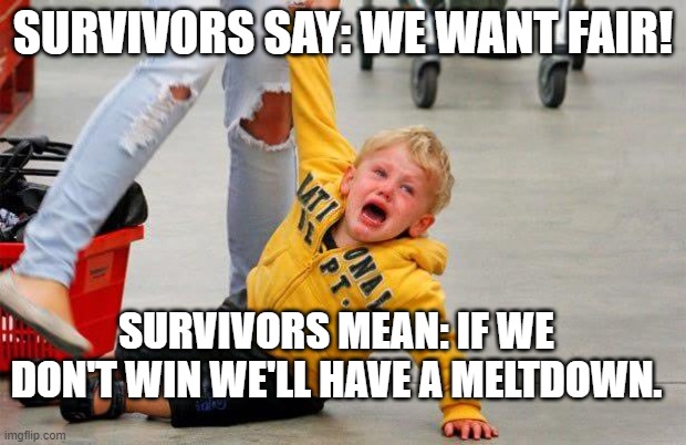 when survivor swf lose - Imgflip