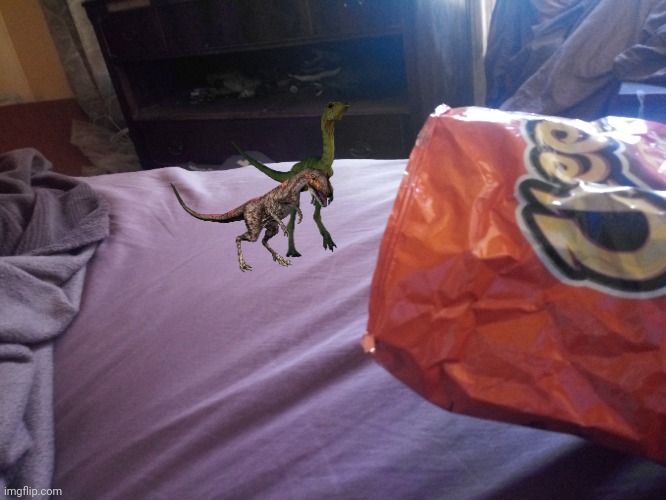 These little guys are eating me Cheetos - Imgflip