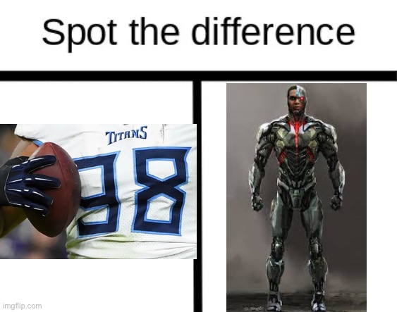 Spot the difference - Imgflip