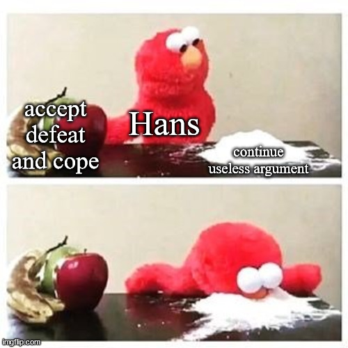 It's hard to win an argument against a smart person, but impossible ...