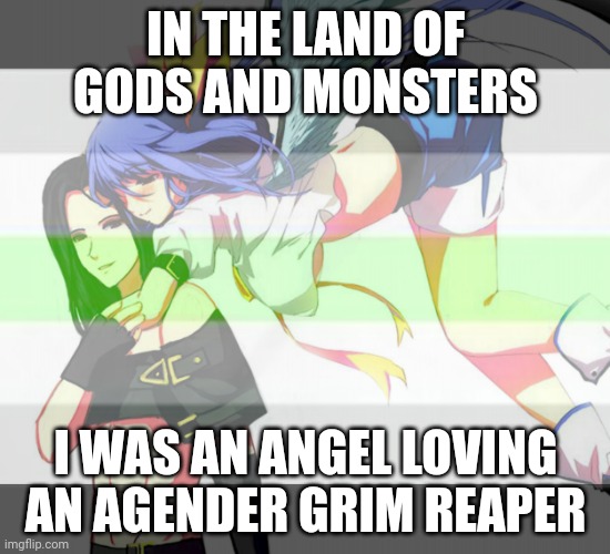 Angel and agender grim reaper - Imgflip