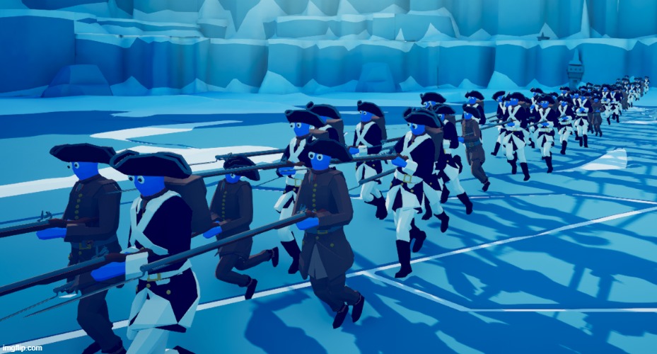 The Colonials enter Canada in Benedict Arnold's Invasion - Imgflip