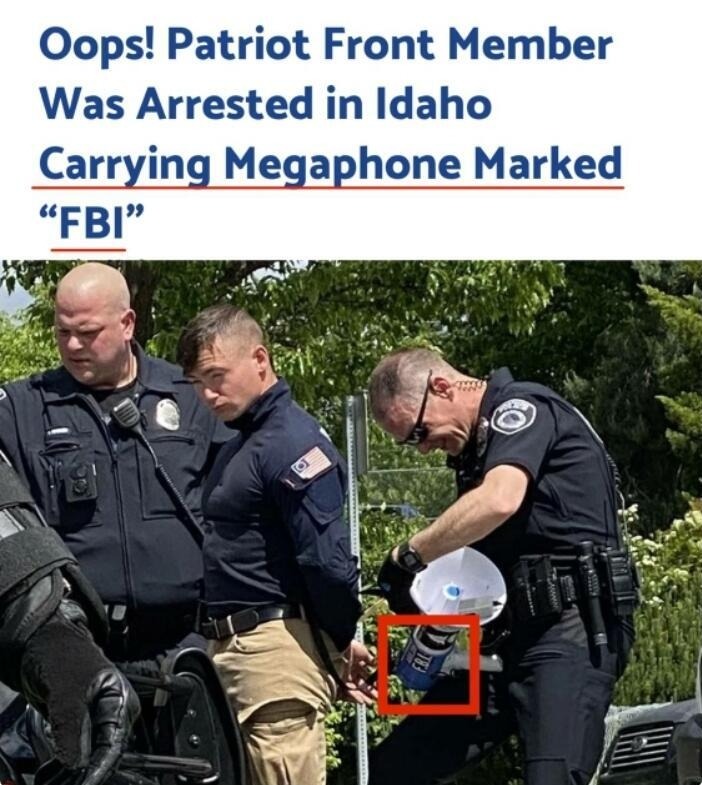 Oops! Looks like another FBI staged false flag to me! - Imgflip