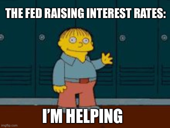 Ralph "I'm helping" Wiggum from The Simpsons - Imgflip