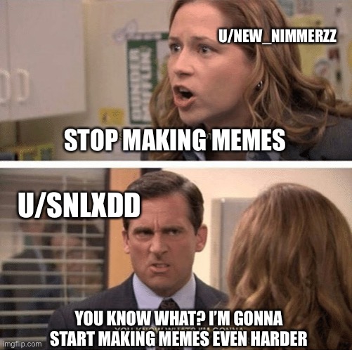 The office start dating her even harder - Imgflip