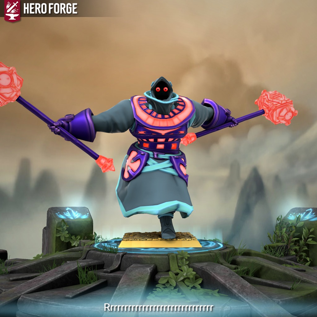 Faceless Glitch : r/HeroForgeMinis