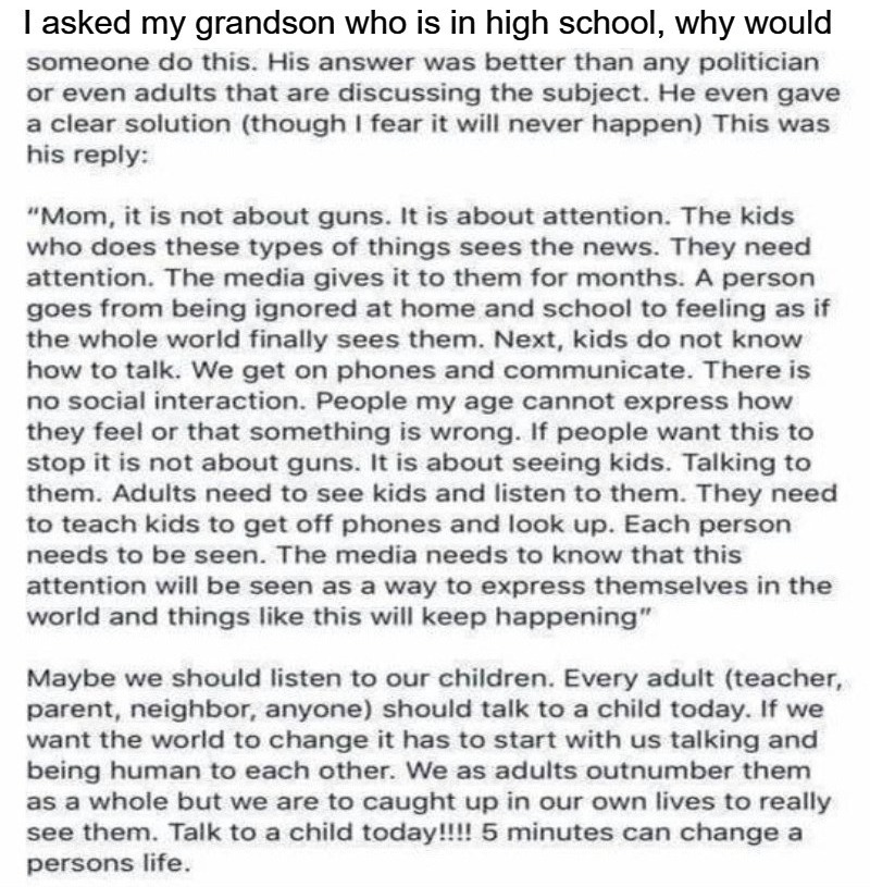 Children, Guns, and Mass Shootings - Imgflip