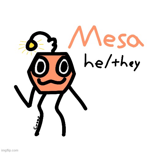 (Dude is a stop sign lmao - Hanz) - Imgflip