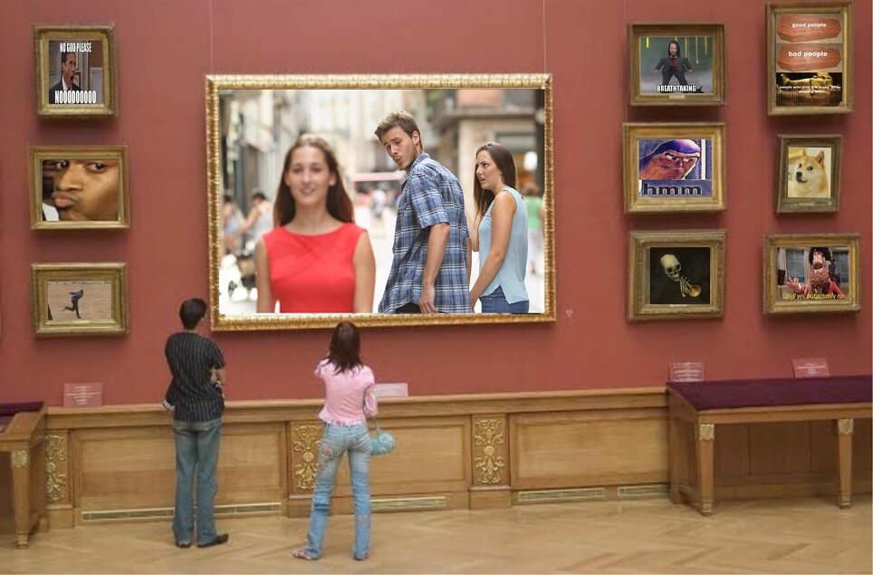 Meme Museum Blank Template Imgflip