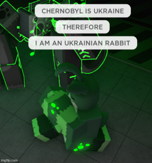 chernobyl rabbit - Imgflip