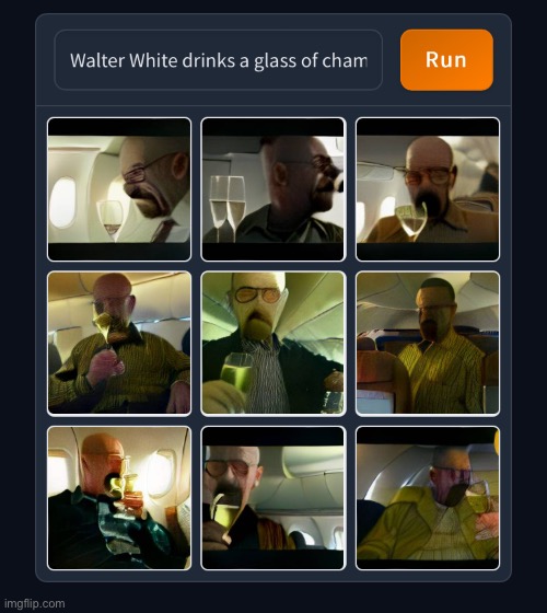 Storytime I: Walter drinks some champagne - Imgflip