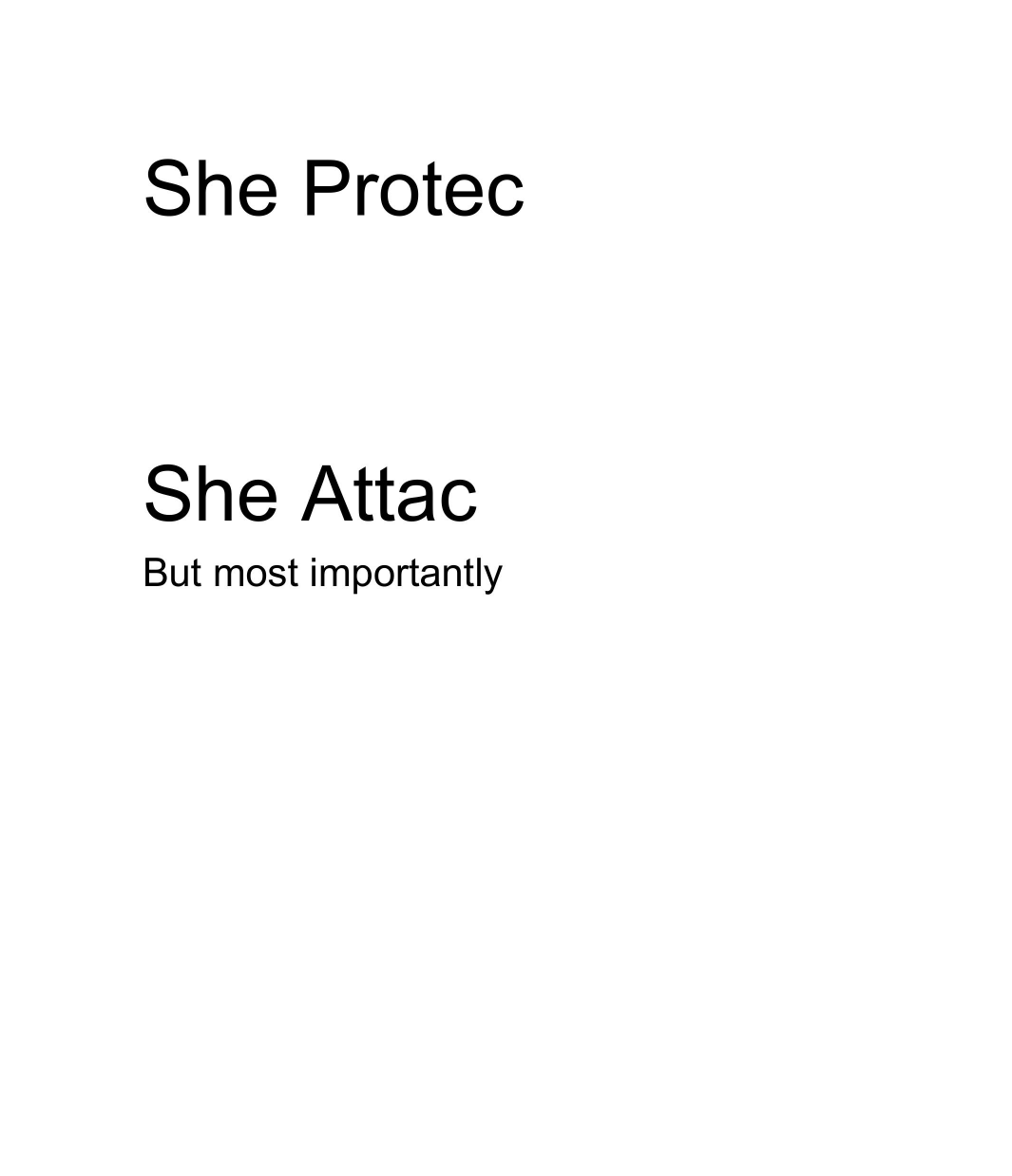 he protecc Blank Template - Imgflip