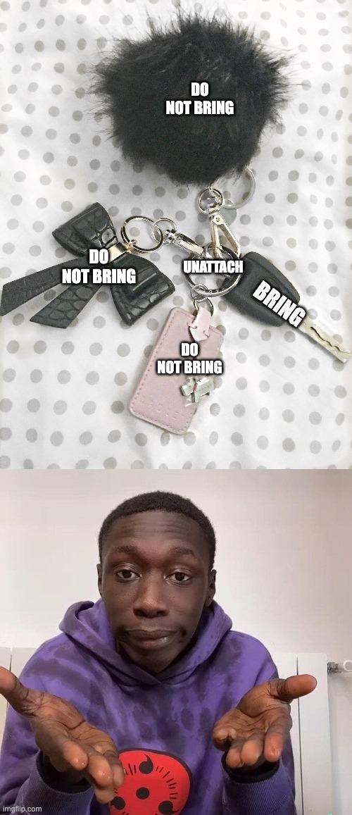 "Oh garsh, I have no idea what to do with my heavy keys!" : r ...