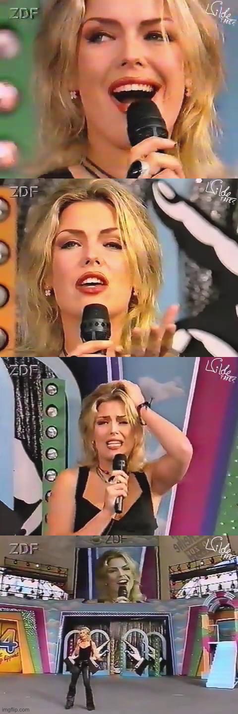 Image tagged in kim wilde singing - Imgflip