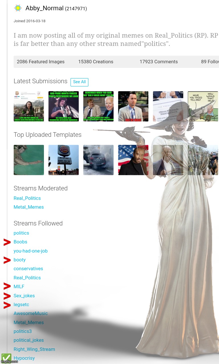 Image tagged in abby normal,abby - Imgflip