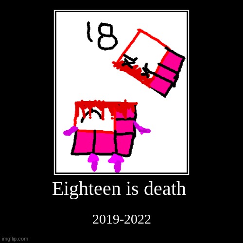 Eighteen is dead - Imgflip