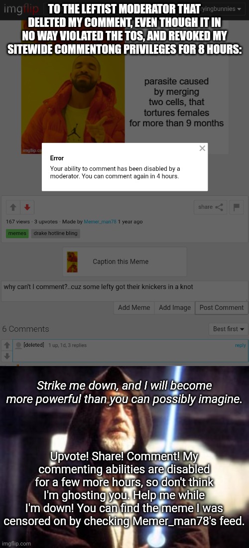 This is a true story and it's ridiculous how one angry person can have ...