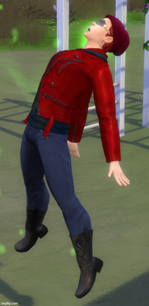 what is happening to my sim - Imgflip