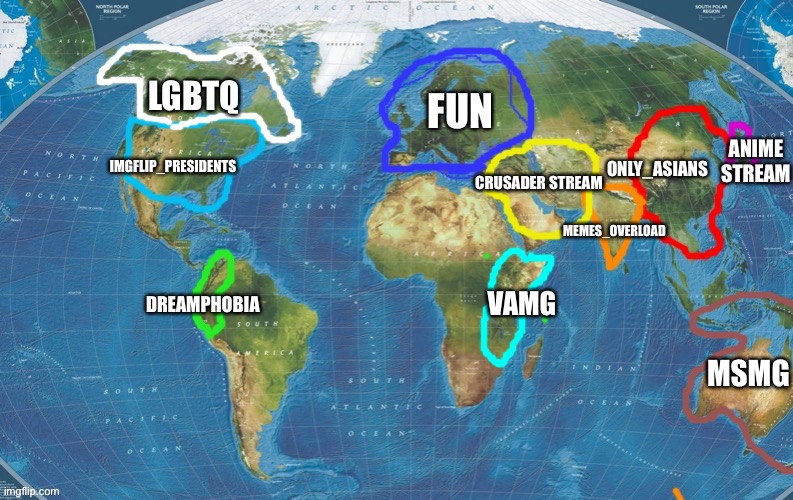 Imgflip World Map: Edition 2 - Imgflip