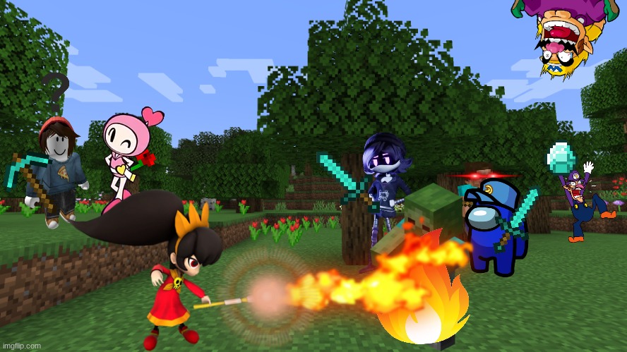 Characters doing stuff in Minecraft.mp3 - Imgflip