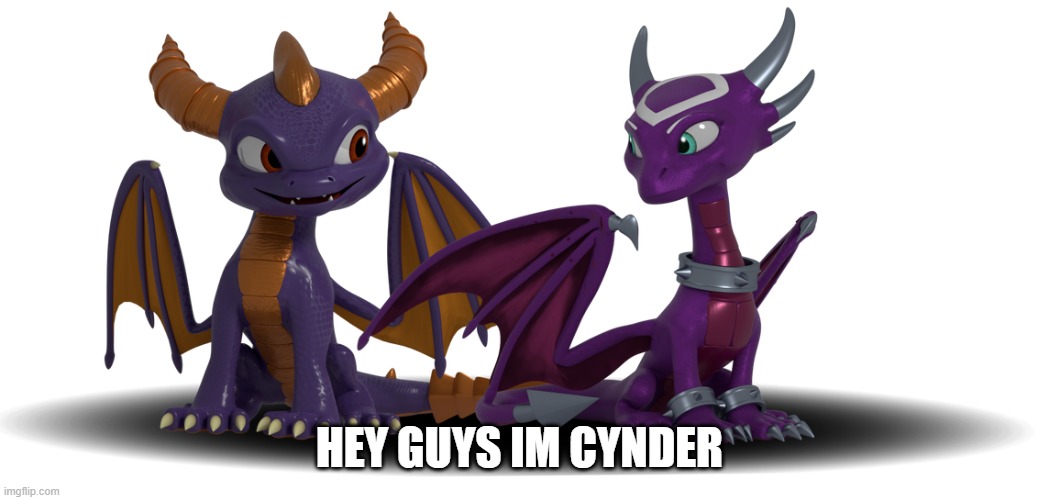 Spyro and Cynder - Imgflip