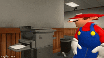 Using a printer at work be like - Imgflip