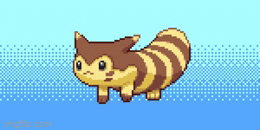 furret walking with pixels looks much better! - Imgflip