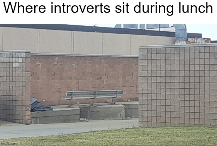 Introverted Bench - Imgflip