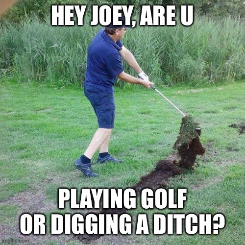 Golf divot meme - Imgflip