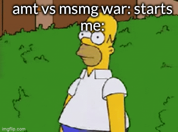 Homer disappears into bush - Imgflip