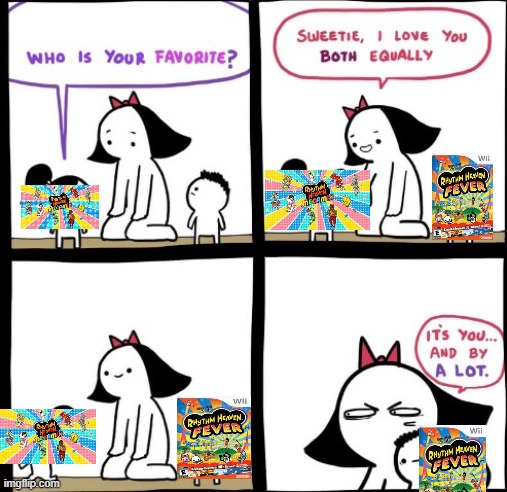 Fever is like the Morbius or Earthbound of the Rhythm Heaven series ...