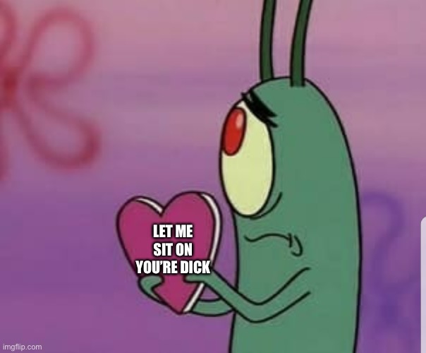 Image tagged in plankton heart - Imgflip