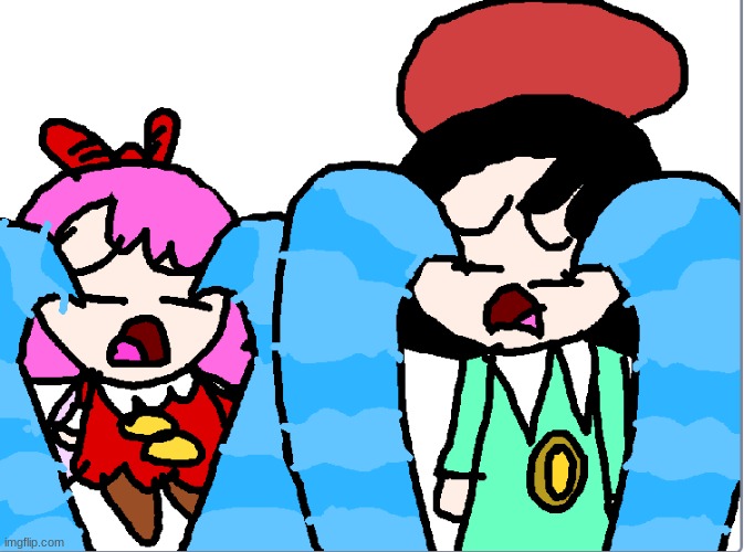 Adeleine and Ribbon Crying - Imgflip