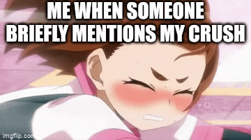 Uraraka blush - Imgflip