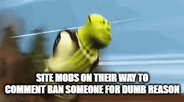 Shrek running - Imgflip