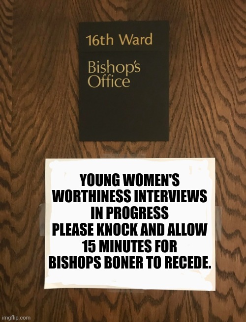 Mormon interview - Imgflip