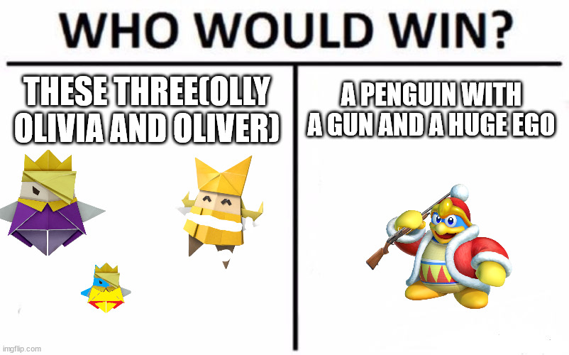 Who Would Win? Meme - Imgflip