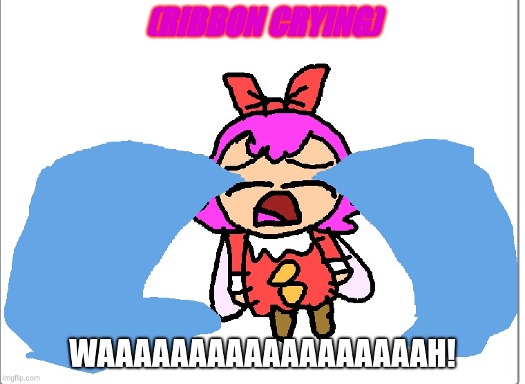 ribbon crying - Imgflip