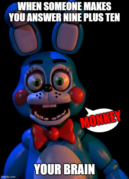 Toy Bonnie FNaF - Imgflip