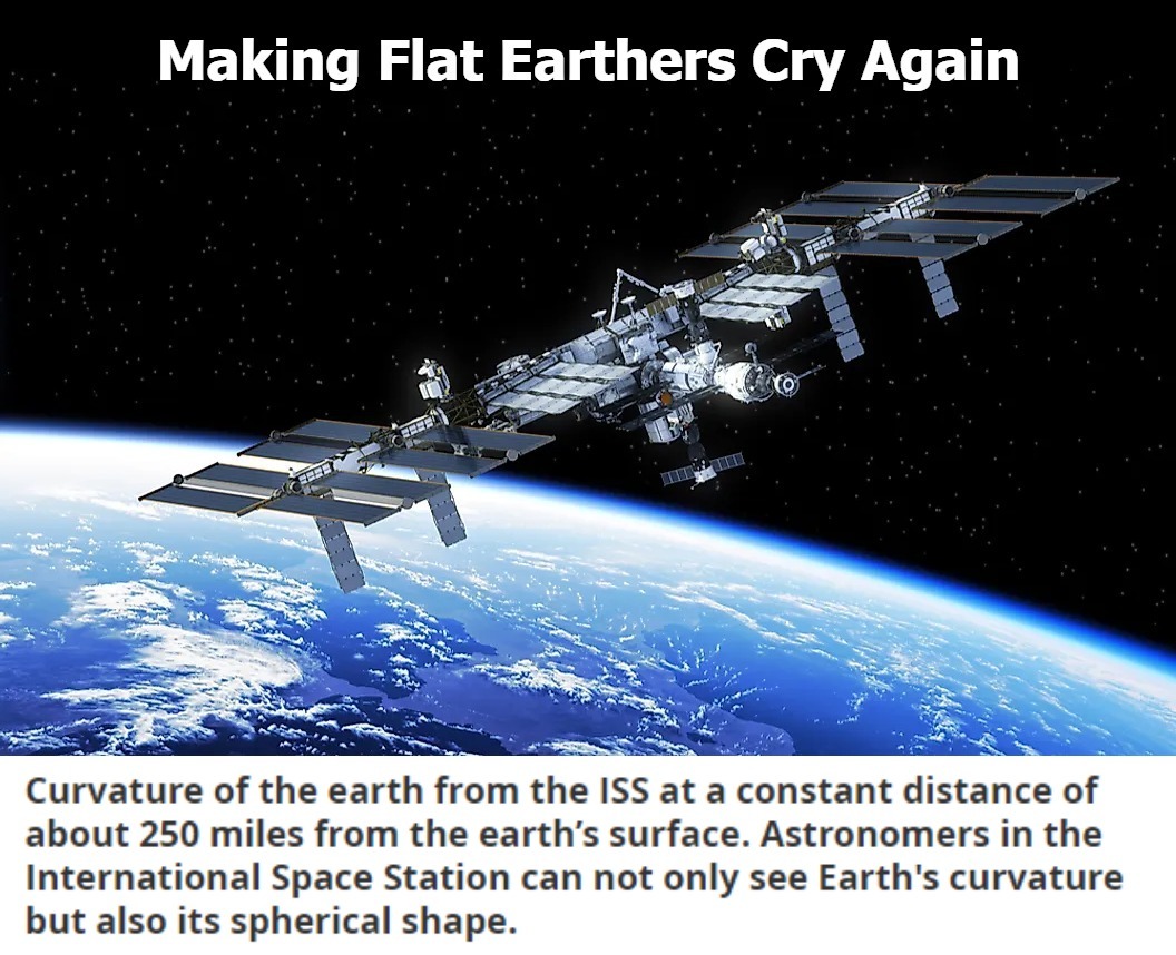 Making Flat Earthers Cry Again - Imgflip