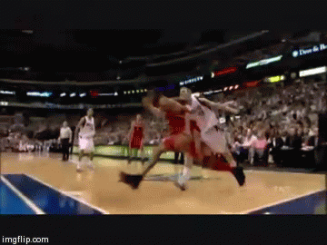T-Mac dunks on 7'6" Player - Imgflip