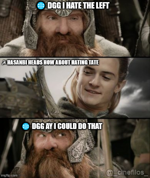 Lord of the rings Gimli & Legolas - Imgflip