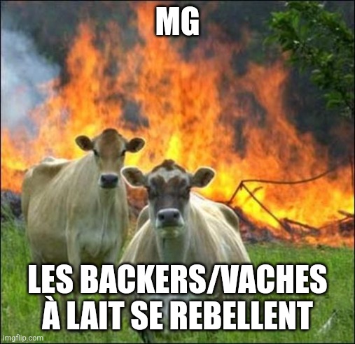 Evil Cows Meme - Imgflip