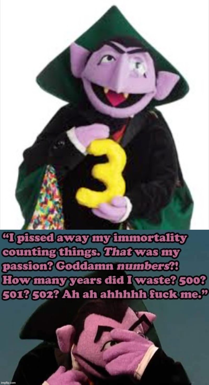 Wasting time counting - Imgflip