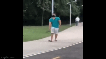 POV: you fall across someone using third person - Imgflip