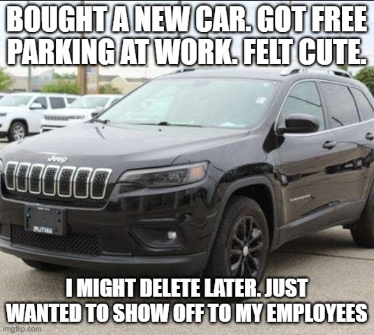 New car, who dis? - Imgflip