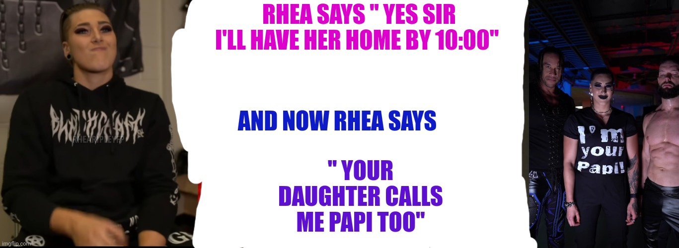 Image tagged in rhea ripley - Imgflip